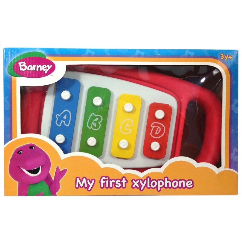 Barney Mini Xylophone - Happy Toon – Toko Mainan Online – Jual Mainan Anak