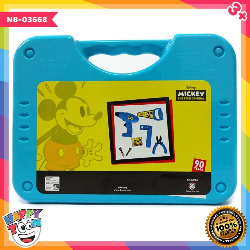 Mickey Mouse Tool Set Box - Set 2 - Happy Toon – Toko Mainan Online ...