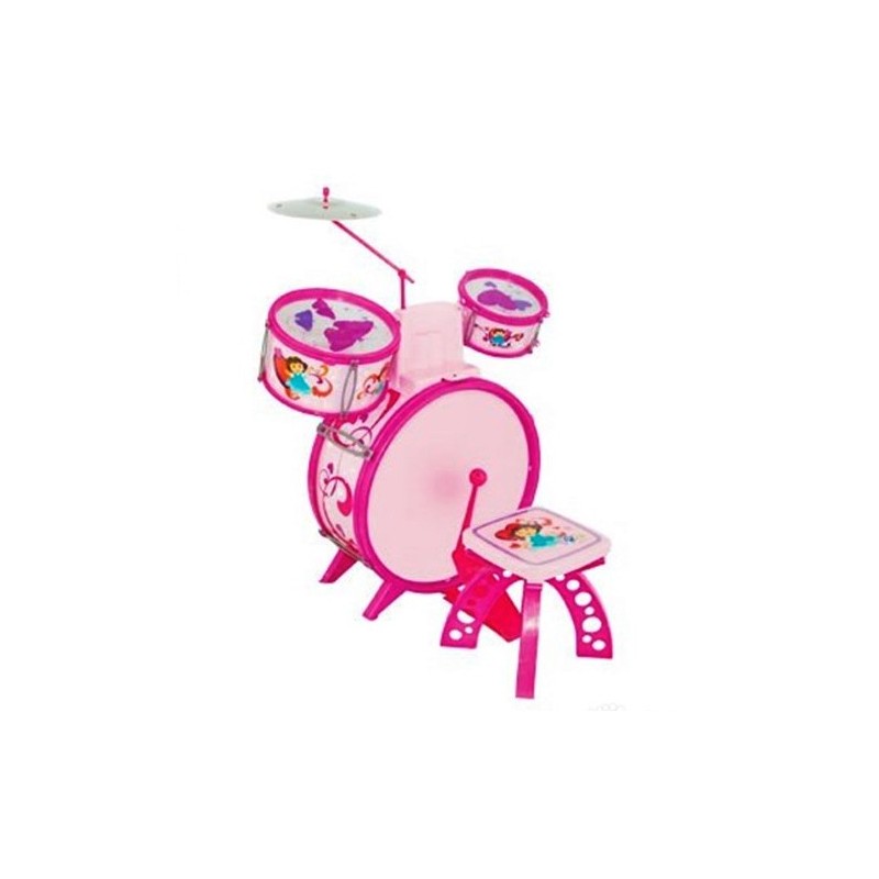 Dora Jazz Drum Set - Happy Toon – Toko Mainan Online – Jual Mainan Anak
