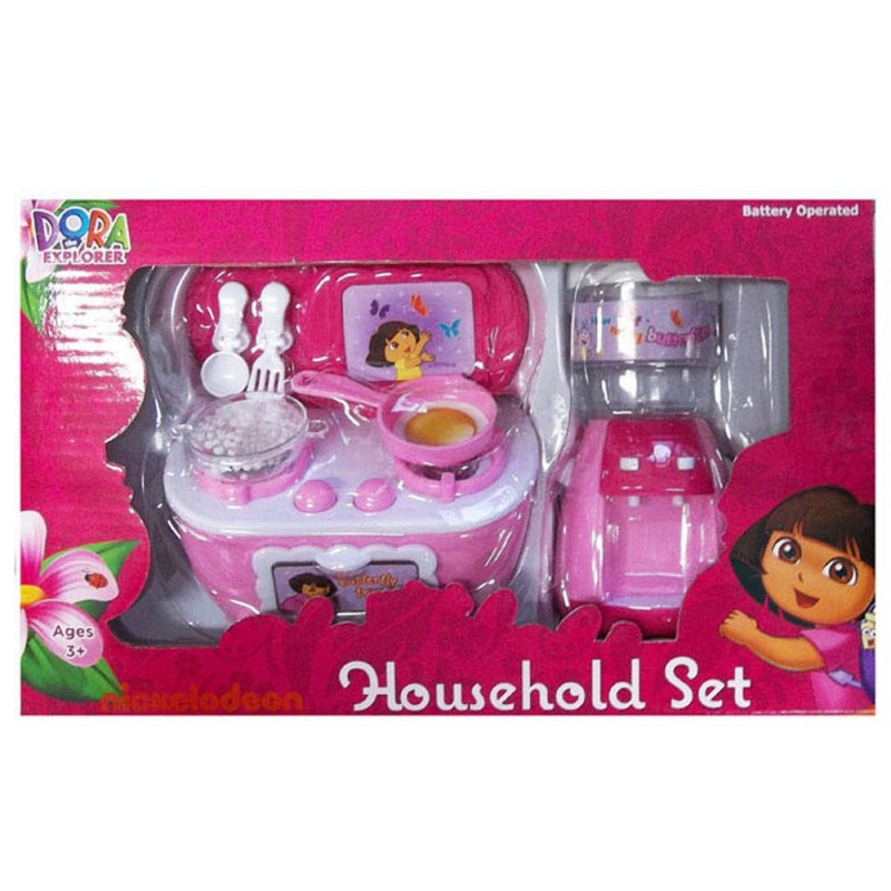 Dora Kitchen Set Collection - Gas Stove and Water Discpencer - Happy ...